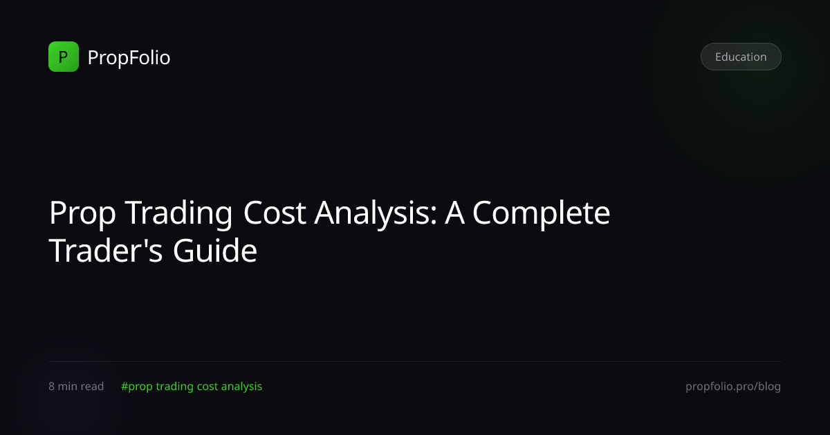 Prop Trading Cost Analysis: What You'll Really Pay